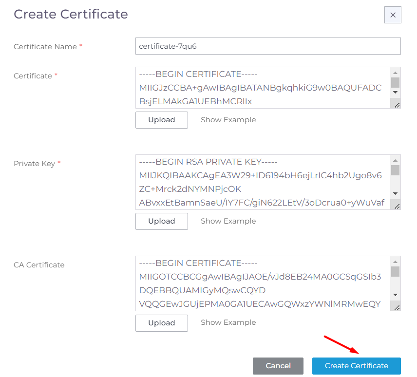 Hướng dẫn tạo Certificates | CMC Cloud